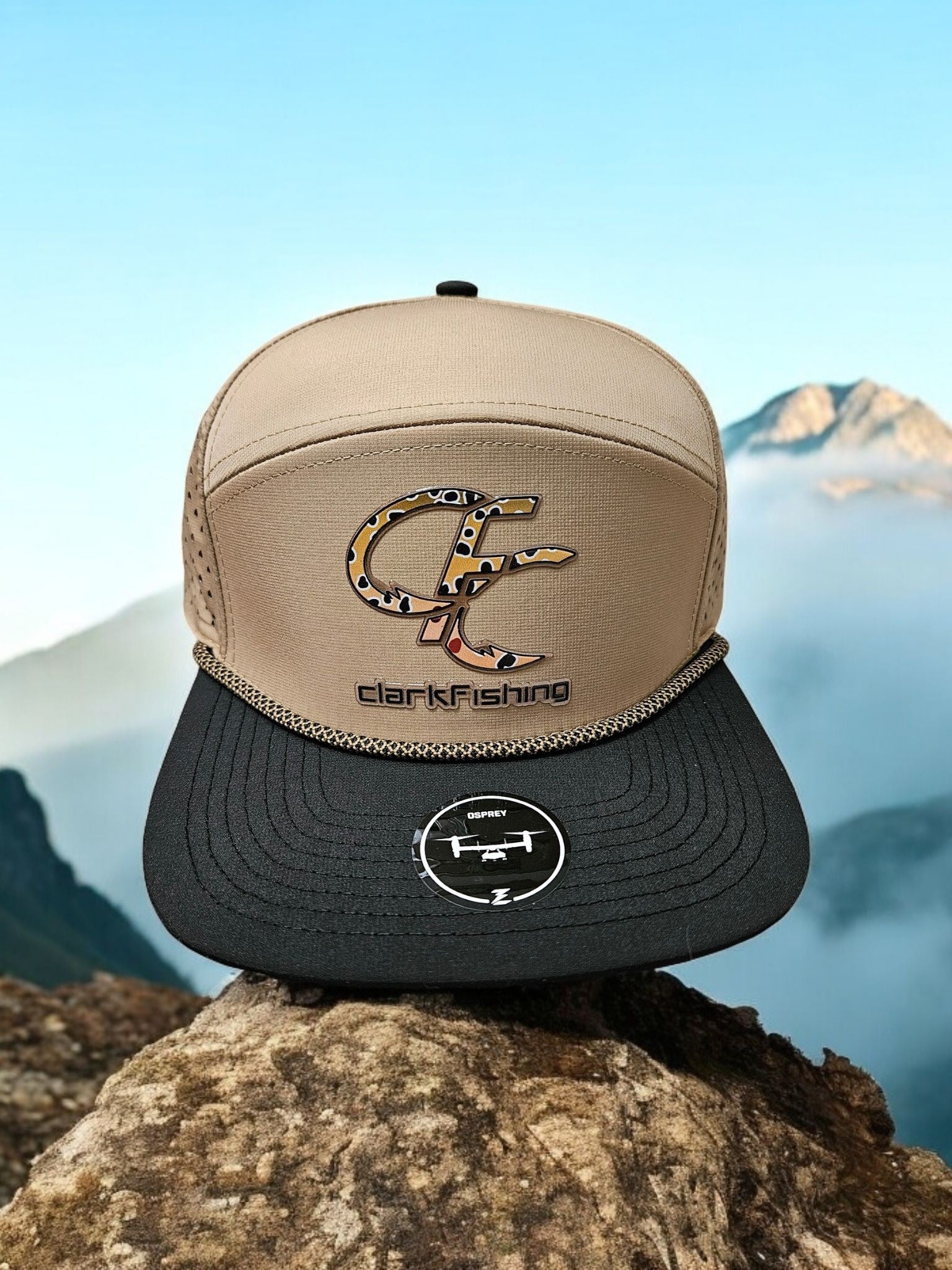 Brown Trout Skin Custom Cap – Clark Fishing Clothing